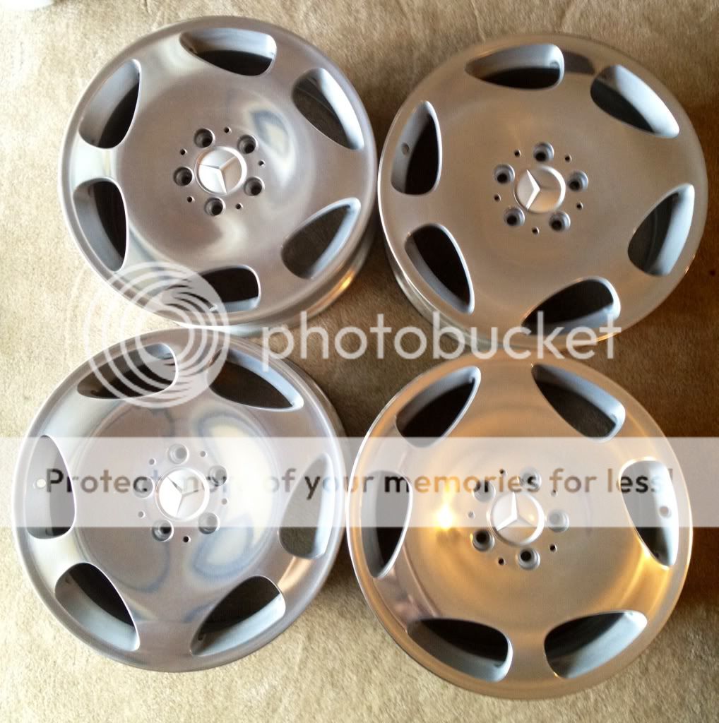 FS: 17x7.5 Mercedes Segin wheels (Six Slots) | VW Vortex - Volkswagen Forum