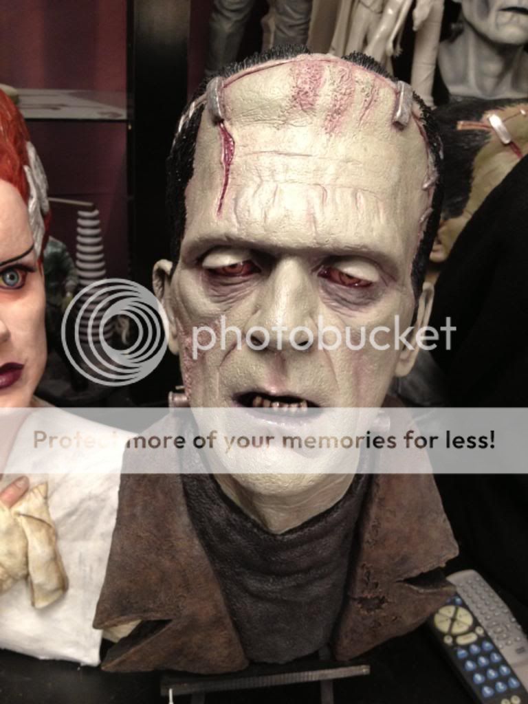 Bride of Frankenstein KARLOFF by Mike Hill / BLACKHEART MODELS~ SHOW ...