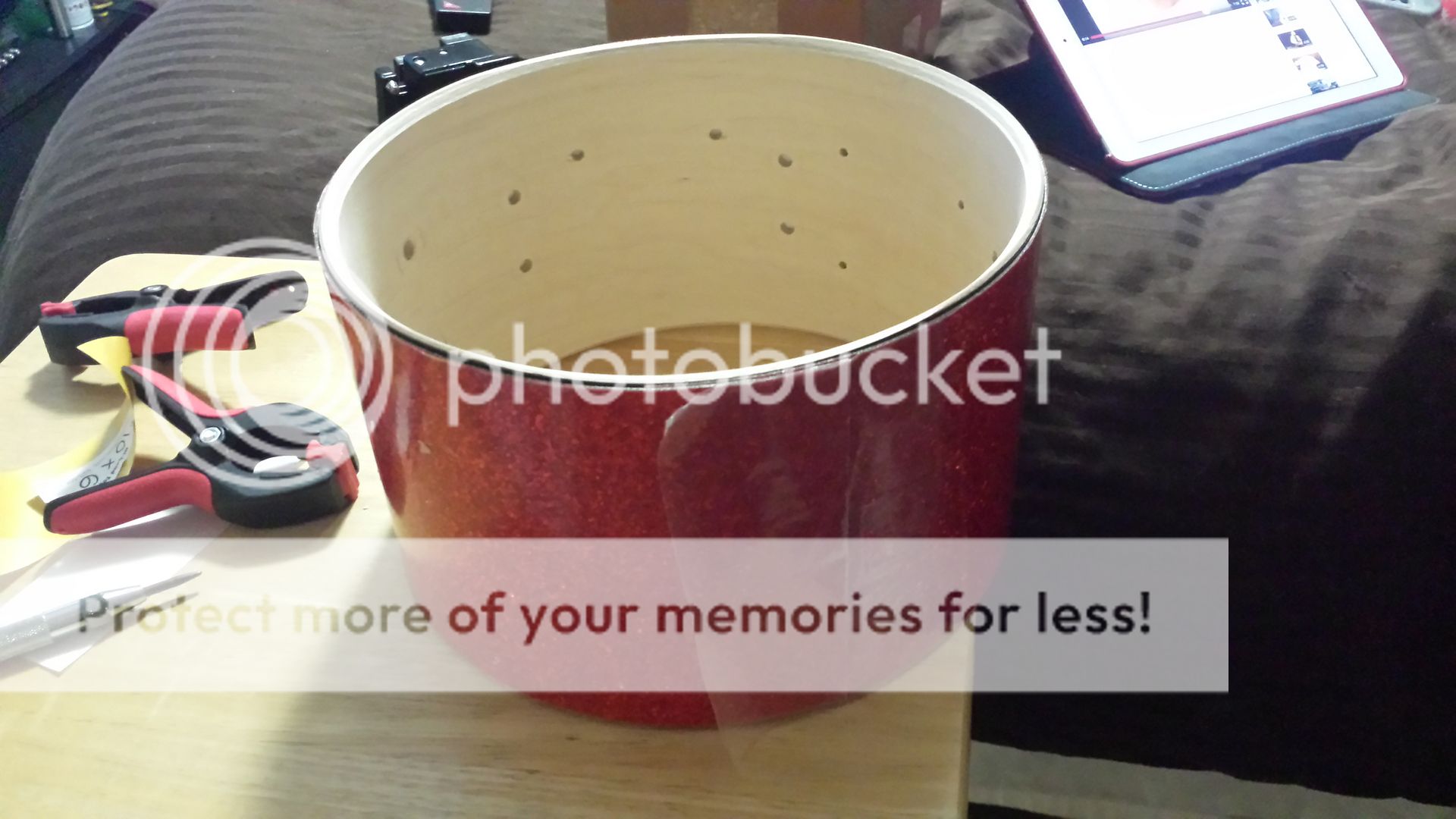 Wrapped My PDP BlackOut Popcorn Snare