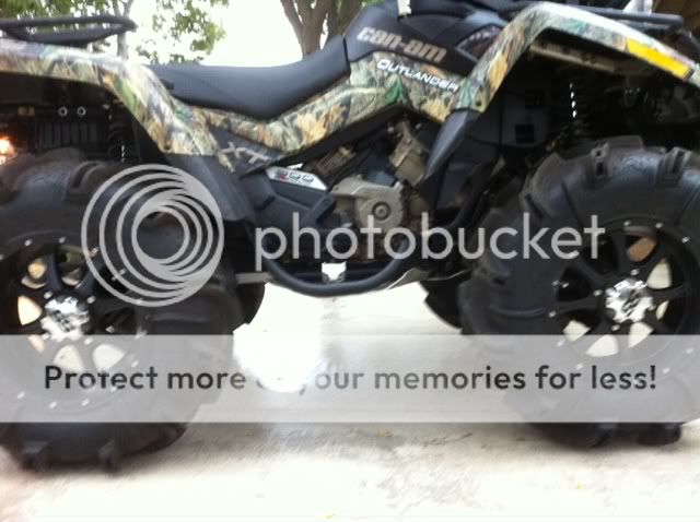 My custom made footboards | Can-Am ATV Forum